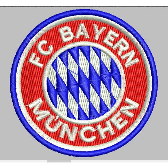 Jual FC BAYERN MUNCHEN LOGO A-A458 PATCH BORDIR LOGO EMBLEM EMBROIDERY ...