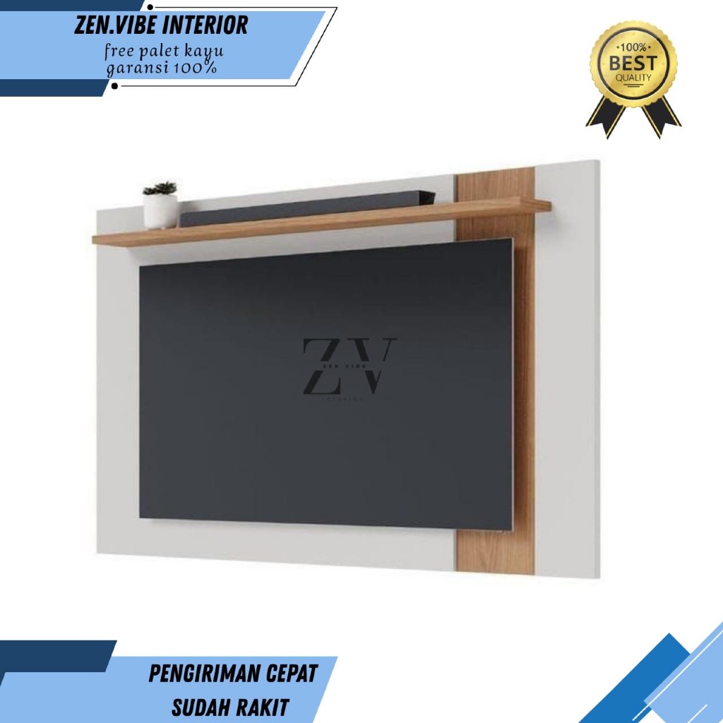 Jual BACKDROP TV SIMPLE DAN ELEGANT BACKDROP TV MODERN JV01 | Shopee ...