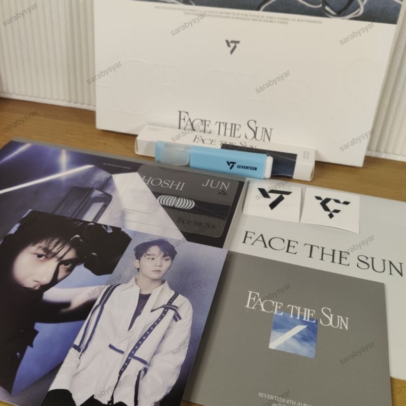 Jual [UNSEALED] WTS SEVENTEEN 4TH ALBUM FACE THE SUN EP.2 SHADOW (SCOUPS JEONGHAN JOSHUA JUN ...