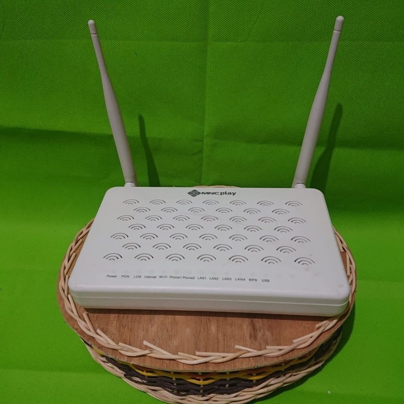 Jual ZTE ZXHN F660 V1 MNC Play GPON ONT Port Biru Wifi Router | Shopee Indonesia