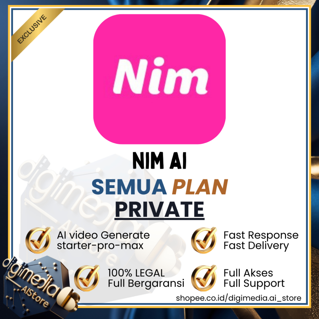 Jual NIM AI | Nim.video adalah AI canggih untuk bikin video kece tanpa ...