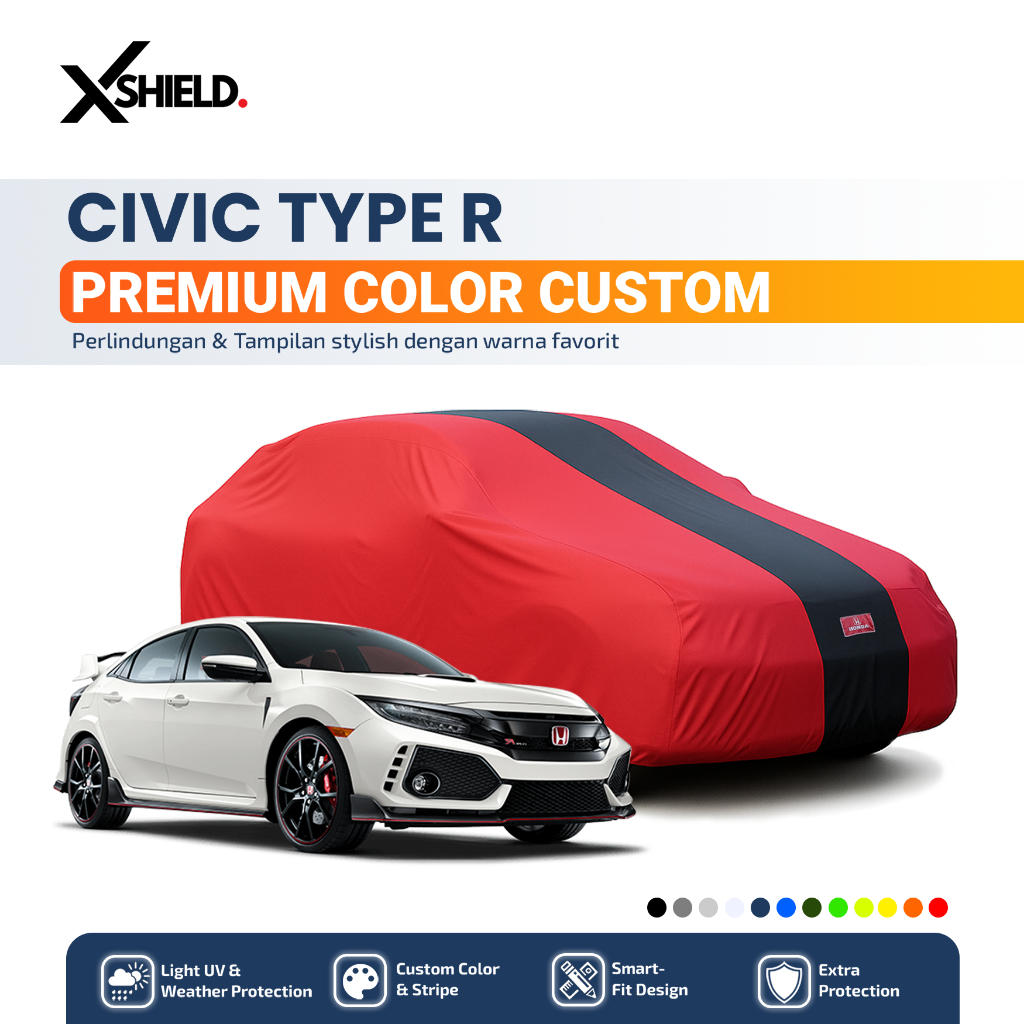 Jual XSHIELD Body Cover CIVIC TYPE R Premium Waterproof Semi Outdoor ...