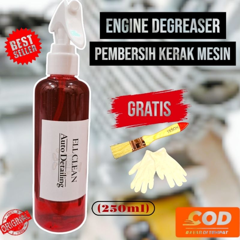 Jual ENGINE DEGREASER CAIRAN PEMBERSIH KERAK PADA MESIN MOTOR DAN MOBIL 250ml | Shopee Indonesia