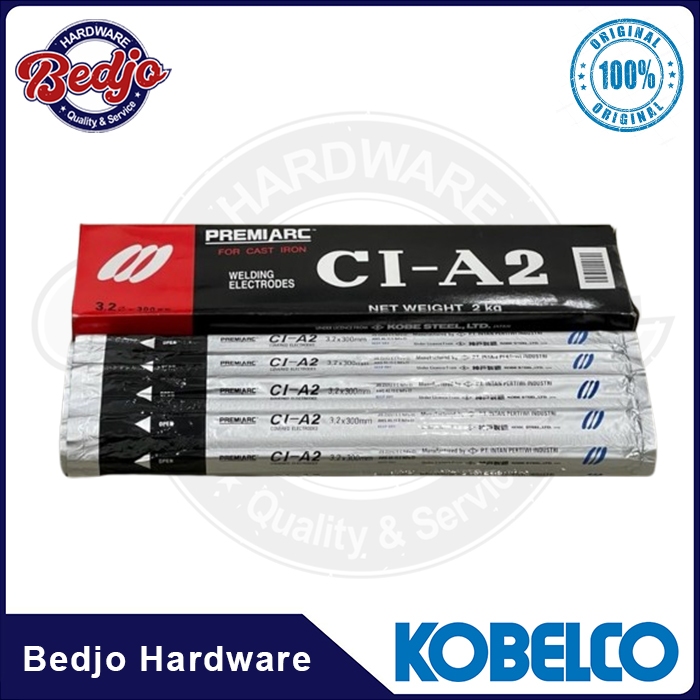 Jual Kobe Kawat Las Besi Cor CI-A2 2.6 mm - Pakan Las Besi Cor CI A2 ...