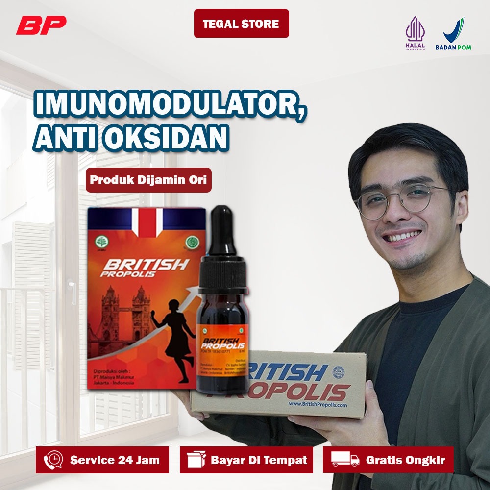 Jual British Propolis Multivitamin Bagi Tubuh 1 Botol Original 100% ...