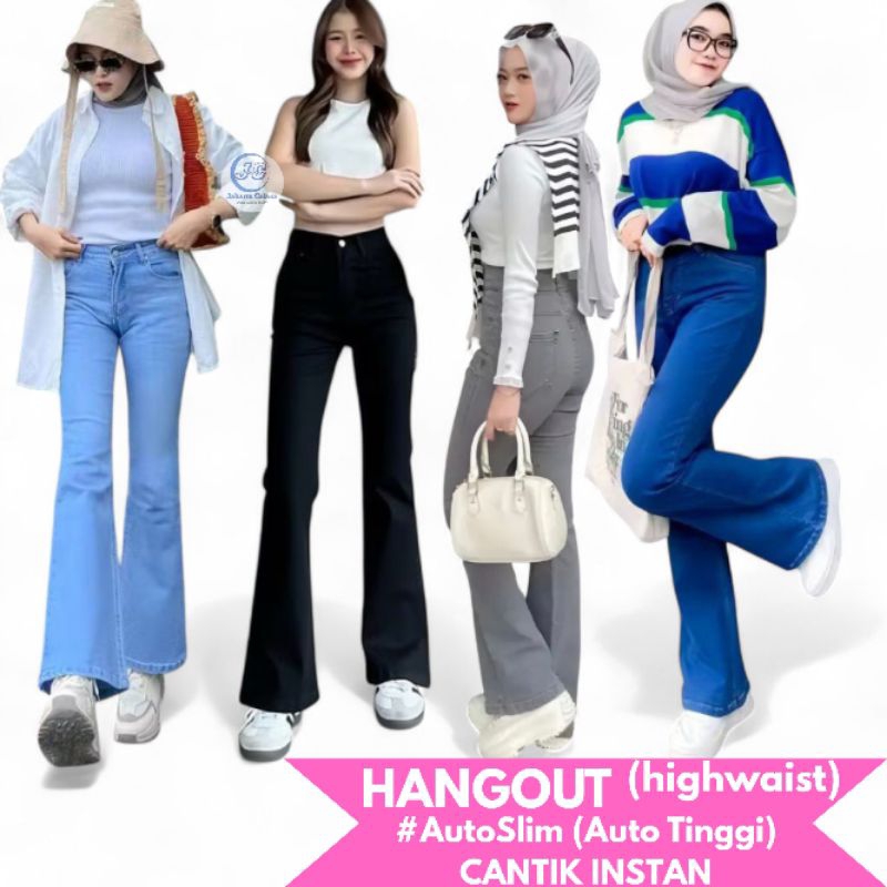 Jual Cutbray Jeans - HW Cutbray Jeans Wanita Highwaist Cutbray Jeans ...