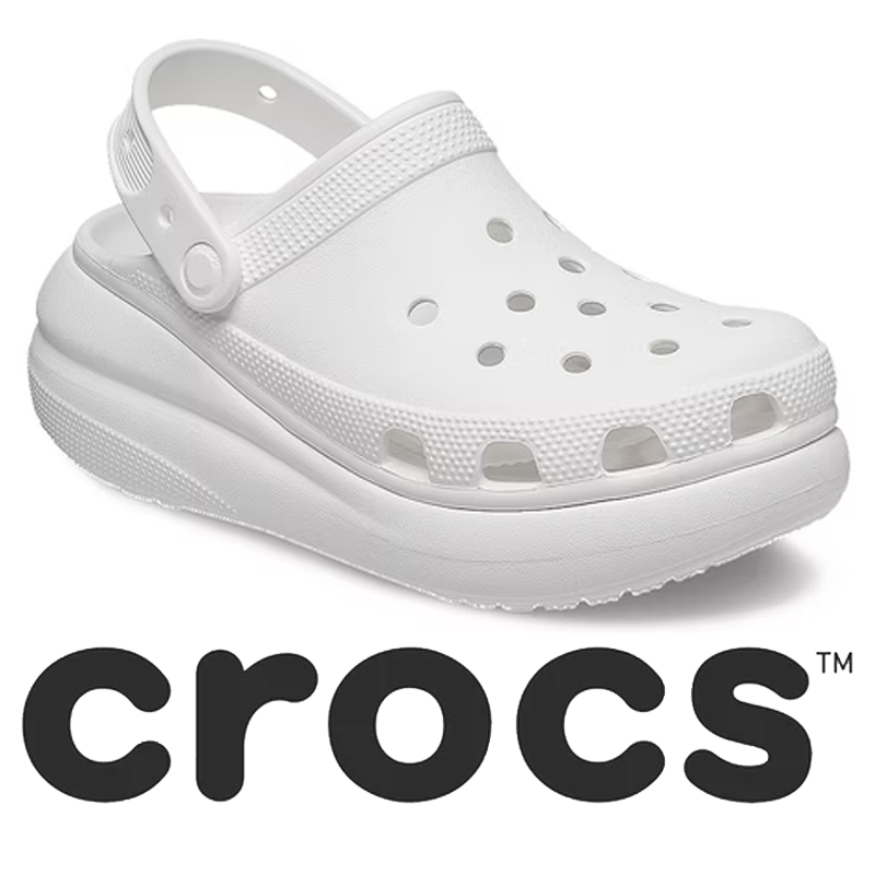 Jual 【READY】ORI Crocs Classic Crush Clog/wantia Sandal Crocs - White ...