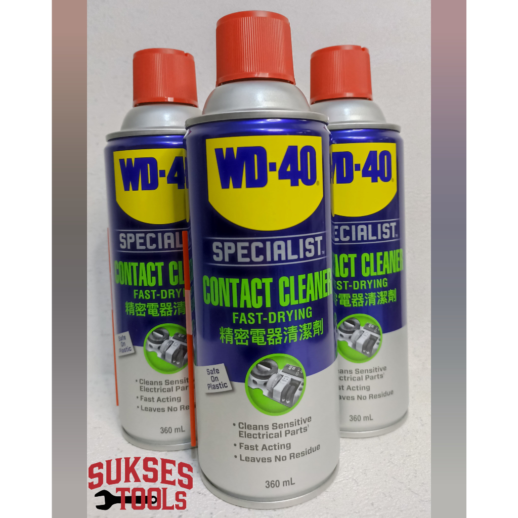 Jual WD-40 Fast Drying Contact Cleaner (360 ml) | Shopee Indonesia