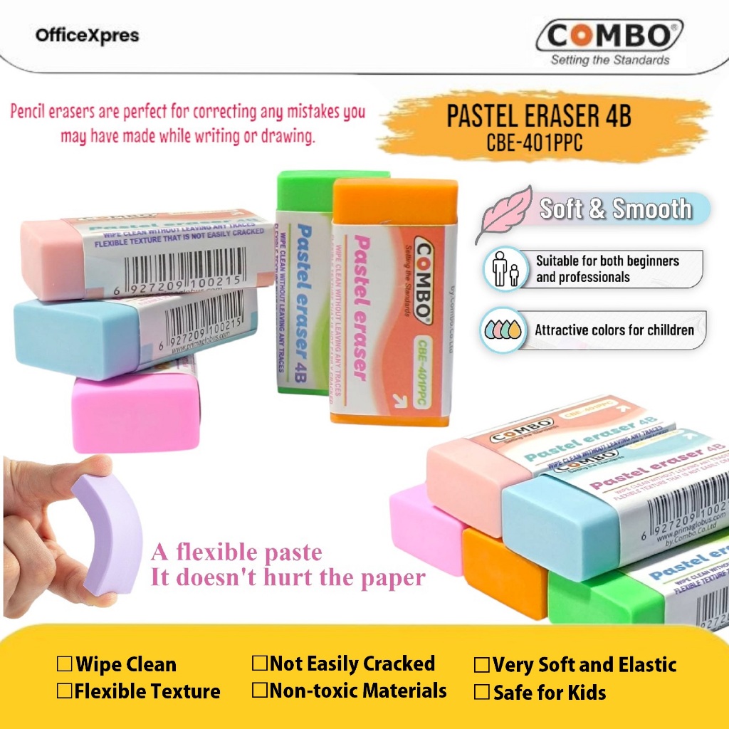 Jual (1 BOX = 30 Pcs) Penghapus Warna Warni Lucu / Hapusan / Eraser ...