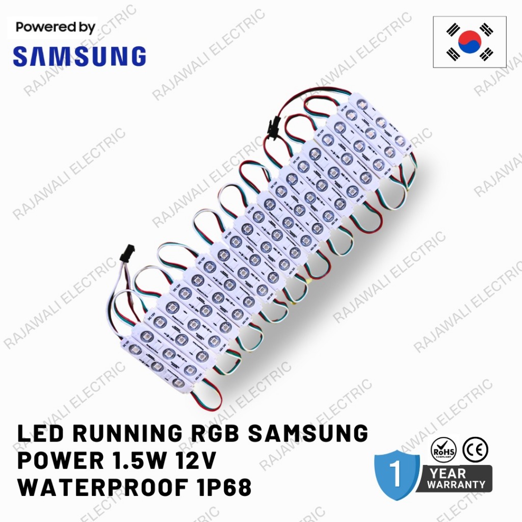 Jual LED RUNNING RGB SAMSUNG 12V | Shopee Indonesia