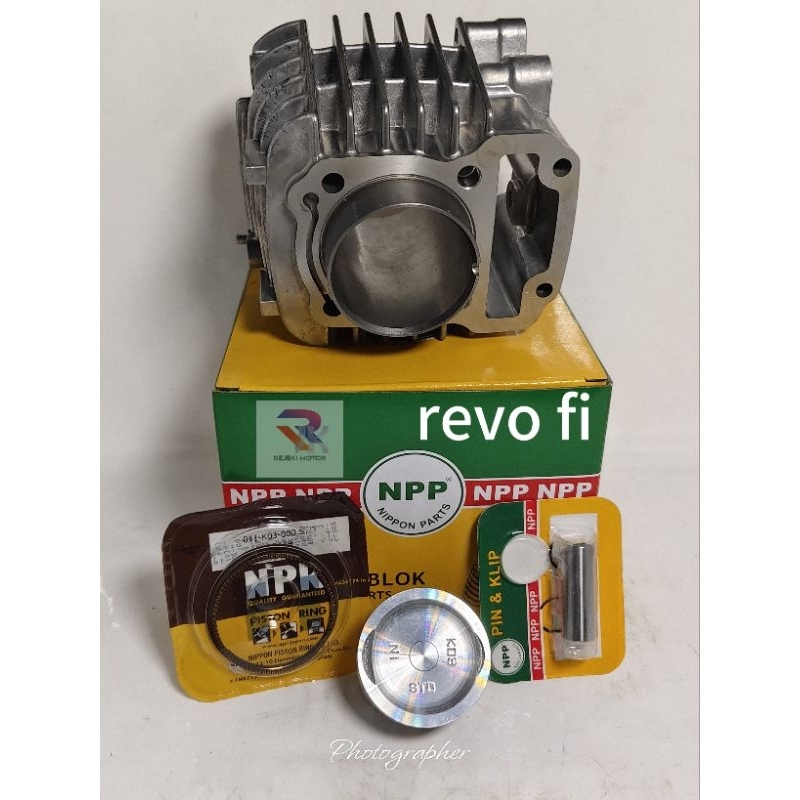 Jual blok set merk NPP original kode k03 untuk sepeda motor revo fi ...