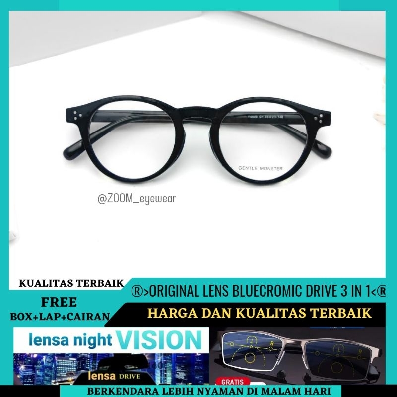 Jual Paket Frame dan Lensa Kacamata Minus Antiradiasi Pria Wanita Model ...