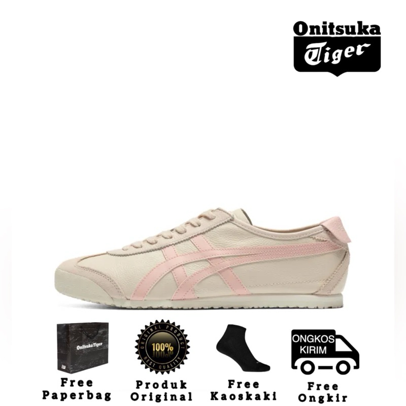 Jual SEPATU ONITSUKA TIGER MEXICO 66 OATMEAL PEACH ORIGINAL INDO | Shopee Indonesia