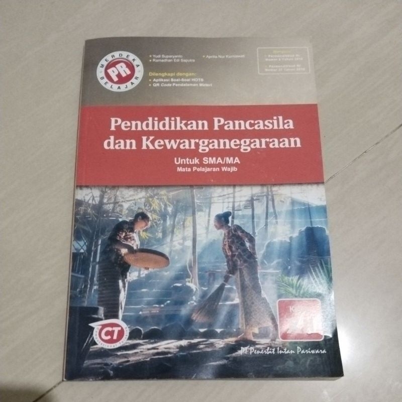 Jual BUKU ORI BUKU PR PPKN KELAS 3 SMA PENERBIT INTAN PARIWARA | Shopee Indonesia