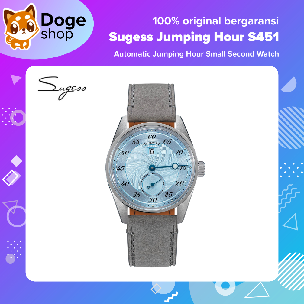 Jual Sugess S451 Jumping Hour One Pointer Automatic Watch ST1721 Movt ...