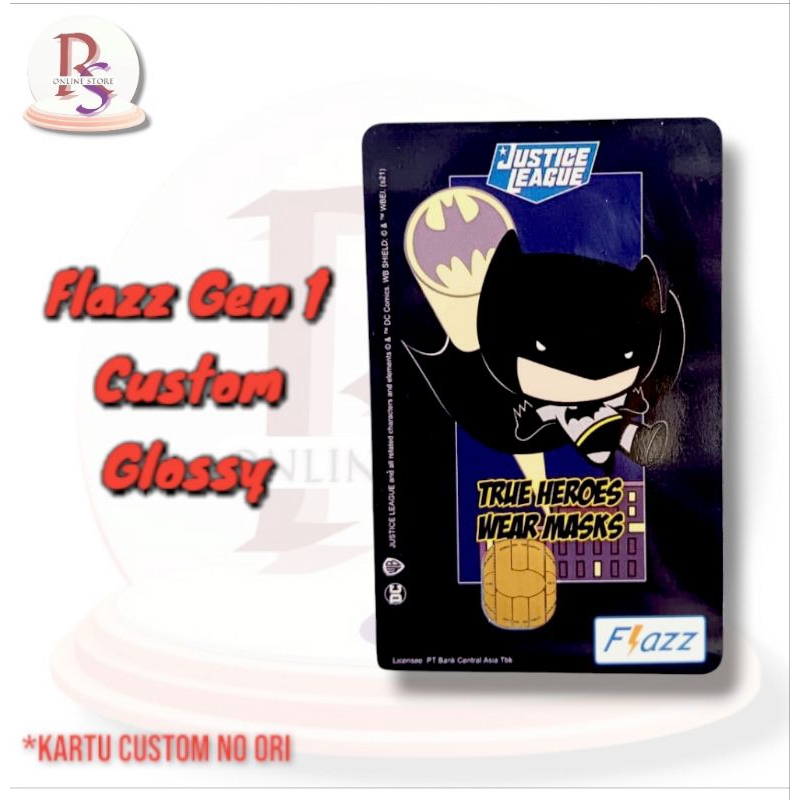 Jual KARTU FLAZZ BCA GEN 1 - BETMEN CHIBI 2 | Shopee Indonesia