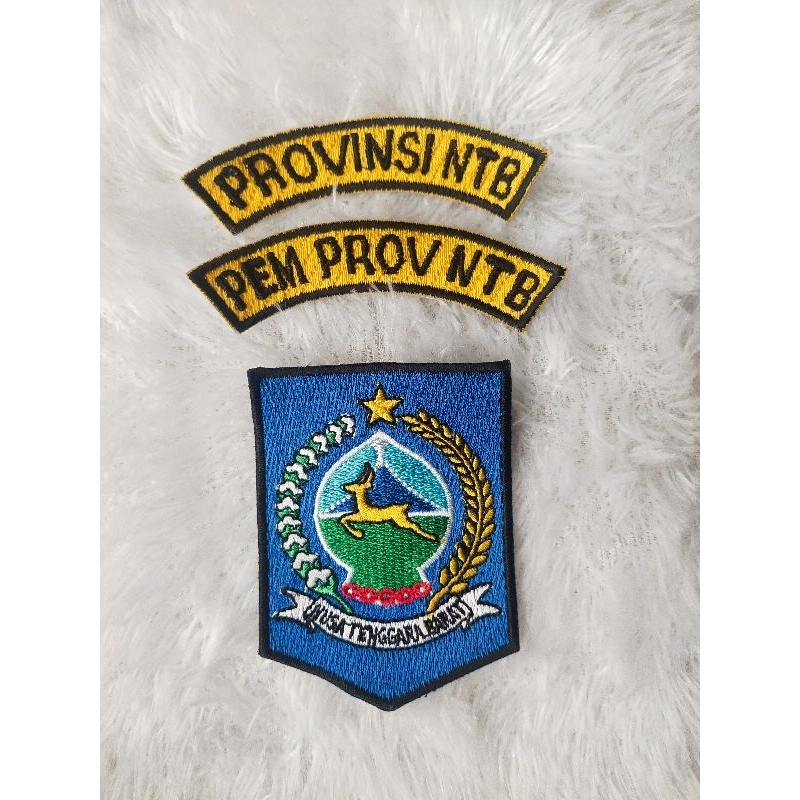 Jual LOGO PEMPROV NTB BORDIR, LOGO PEMERINTAH PROVINSI NTB BORDIR ...