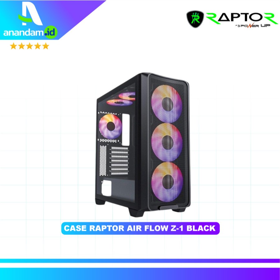 Jual Casing PC Komputer 3PowerUp Raptor Air Flow Z-1 Z1 | Shopee Indonesia