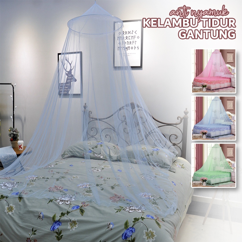 Jual Kelambu Gantung Kasur / kelambu Anti Nyamuk Modern / Kelambu Tirai ...