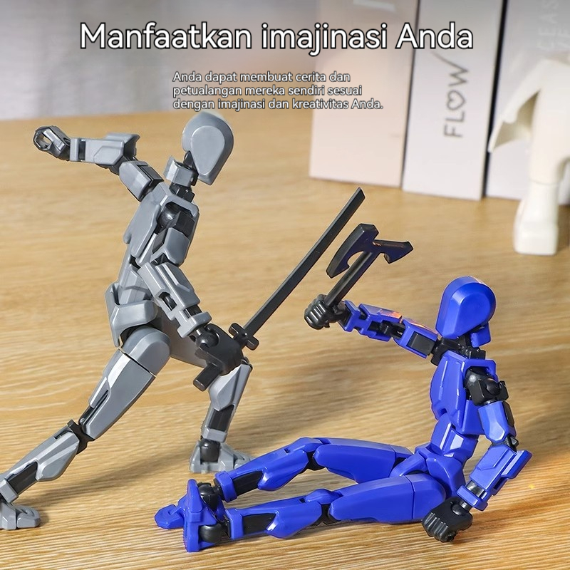 Jual Mainan Boneka 3D DIY/Bisa Dipasang Sendiri/Model DUMMY Generasi 3/ ...