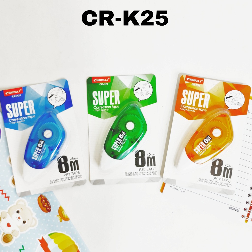 Jual SOS Correction Tape CR-1034/CR-K25 (minimal 4) /Pita Koreksi/Tipex ...