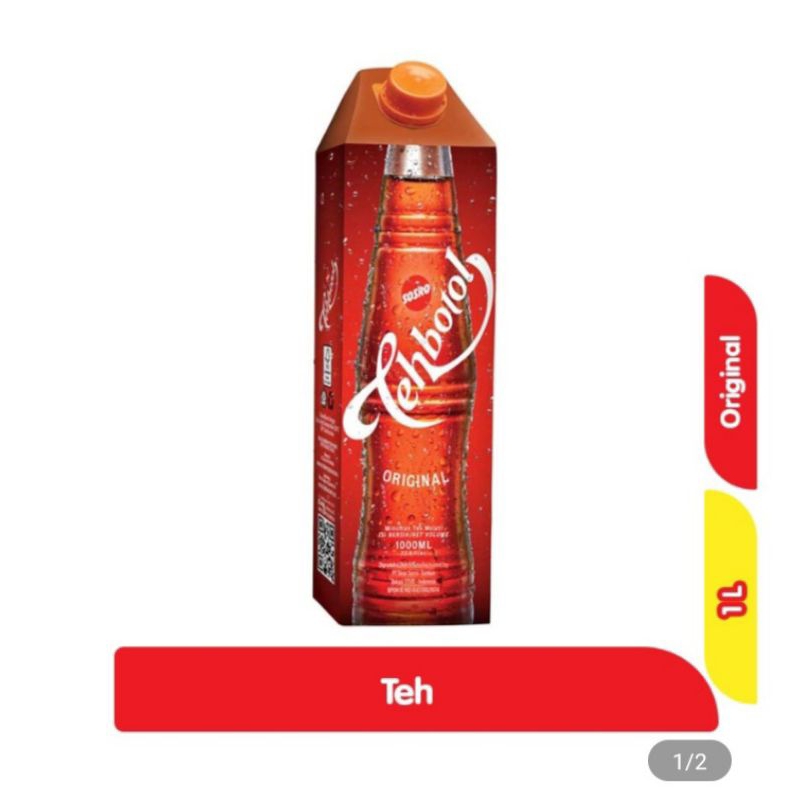 Jual TEH BOTOL SOSRO MINUMAN TEH ORIGINAL 1 LITER | Shopee Indonesia