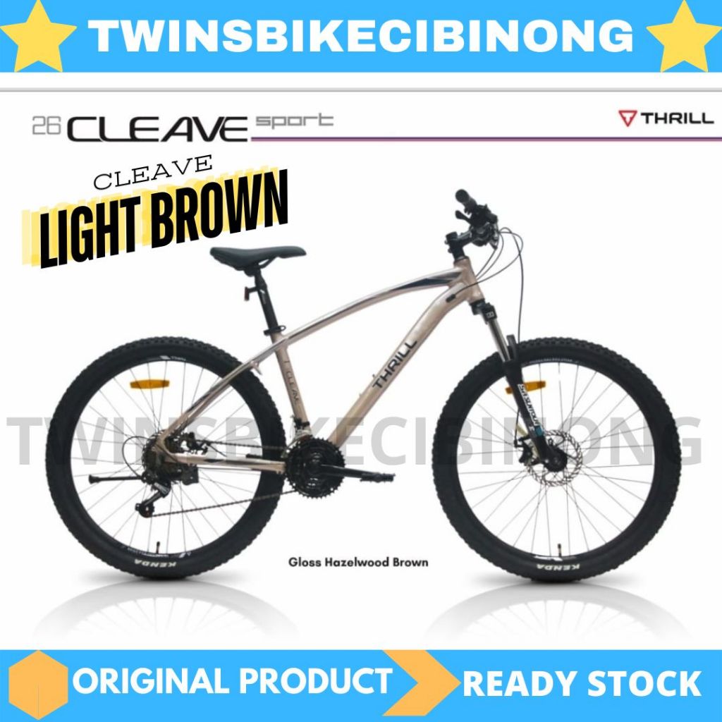 Jual Sepeda Gunung MTB 26 THRILL CLEAVE SPORT ALLOY | Shopee Indonesia