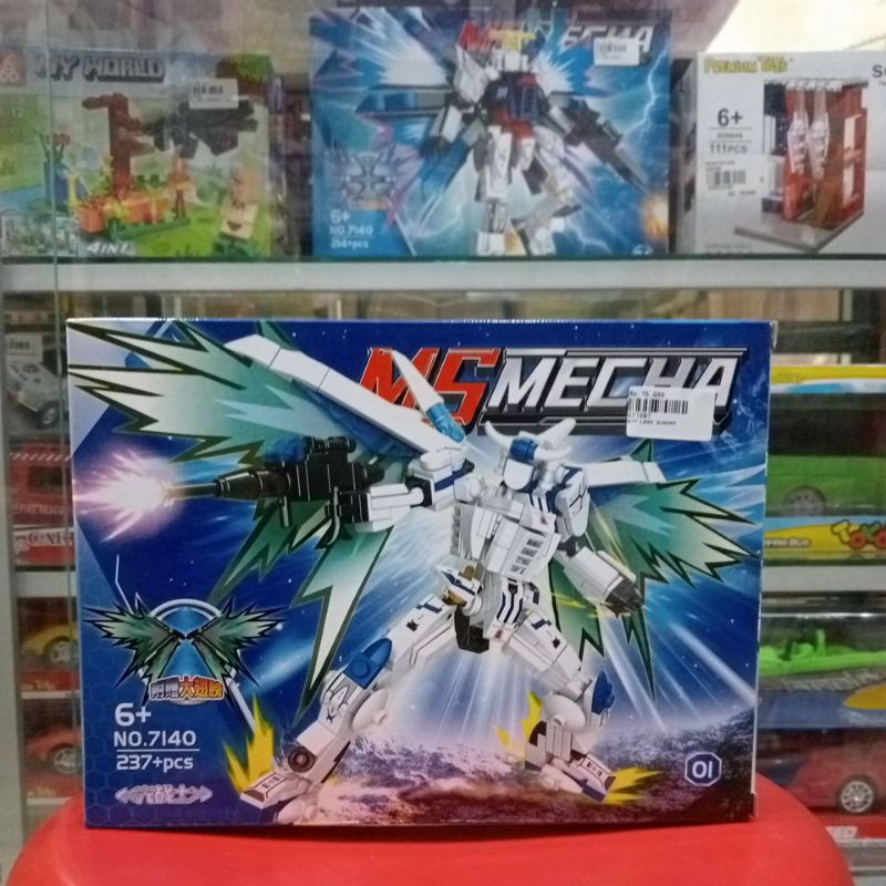 Jual Mainan Anak Edukasi Brick Bongkar Pasang Block MS Mecha Gundam ...