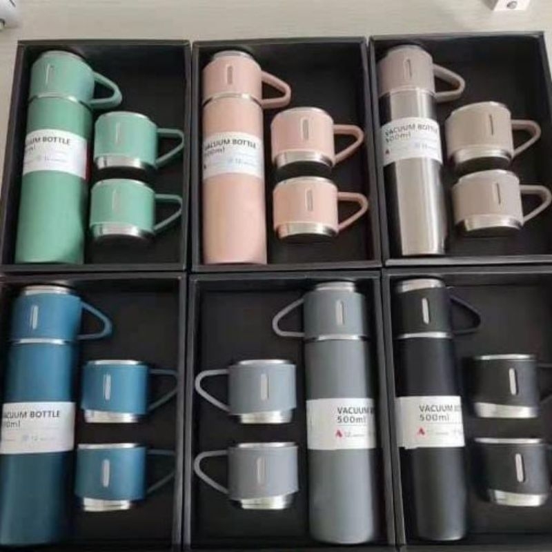 Jual Termos Sultan Set Vacuum Flask Termos Tahan Panas Dan Dingin ...
