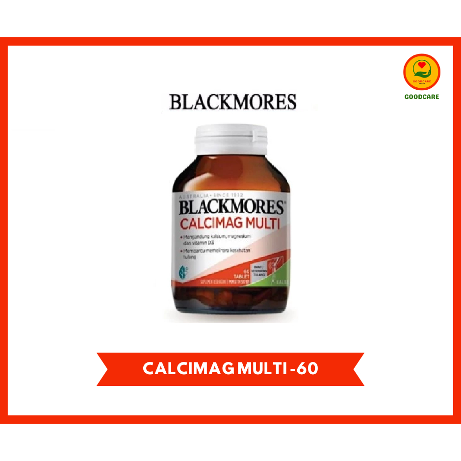 Jual Blackmores Calcimag Multi Bpom Kalbe Kalsium Obat Tulang -60 tablet | Shopee Indonesia