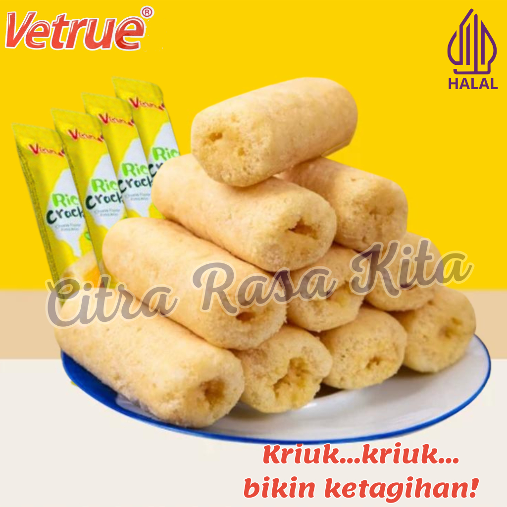 Jual Ygshop17 Halal Vetrue Taiwan Flavour Rice Crackers Bentuk Stick ...