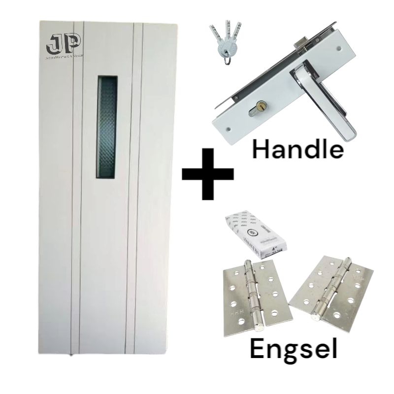 Jual Pintu Minimalis Paket Handle kunci engsel Harga Murah | Shopee ...