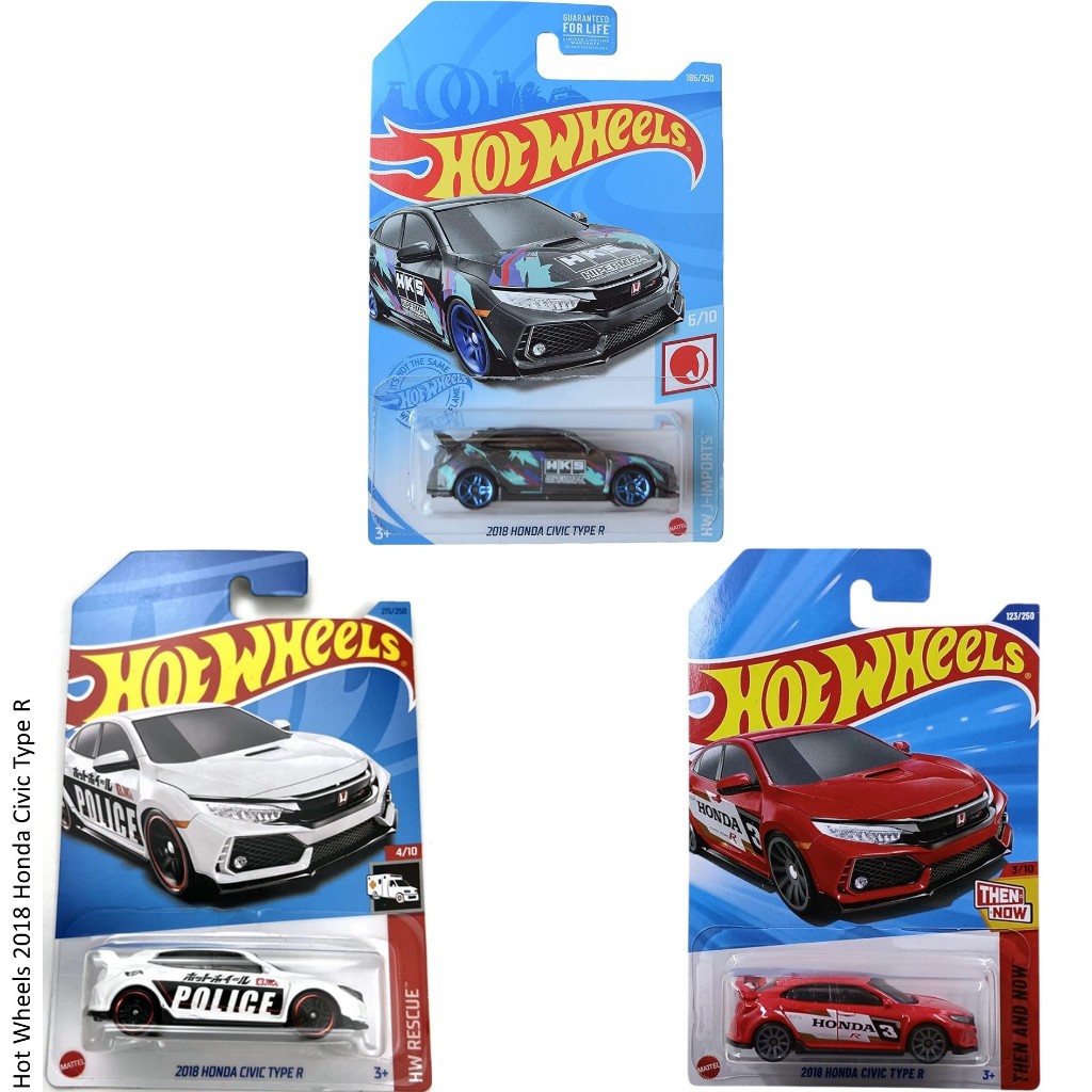 Jual HOT WHEELS 2018 HONDA CIVIC TYPE R SERIES | Shopee Indonesia