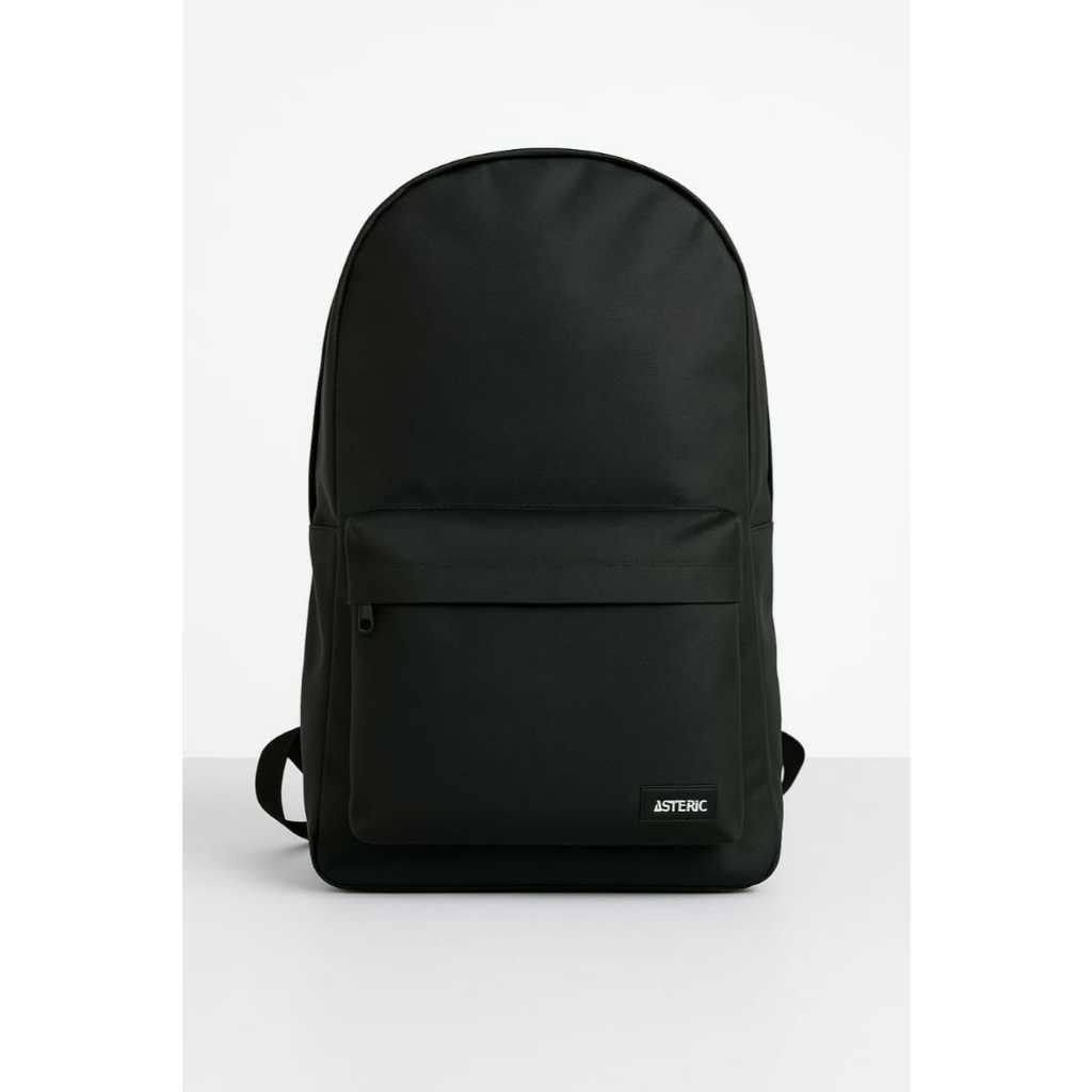 Jual Tas Ransel Polos Hitam Cordura ASTERIC – Tas Punggung Sekolah ...