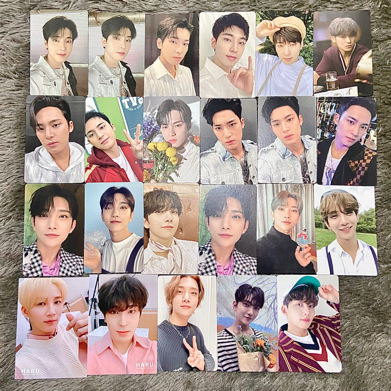Jual [Pair] Official Seventeen Photocard Wonwoo Jeonghan Joshua Mingyu Seungkwan Jun Dino ...