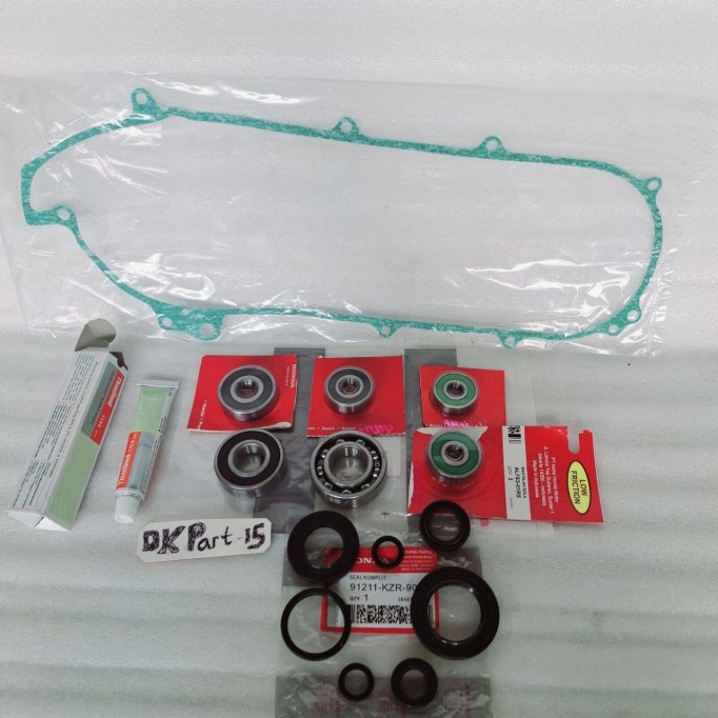 Jual Bearing rasio Set isi 6 aitem plus seal komplit KZR lem,paking Bak ...
