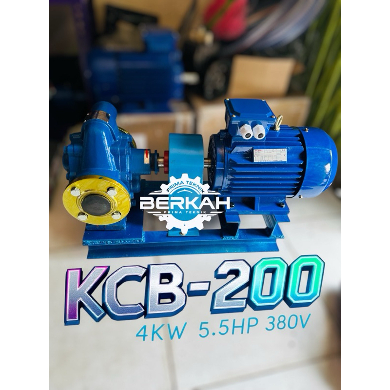 Jual Pompa Transfer solar dan oli Pompa Gear Pump KCB-200 4KW 5.5HP ...