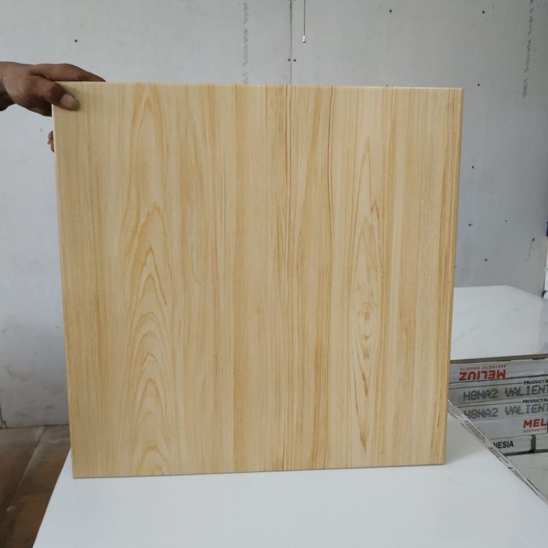 Jual keramik 50x50 lantai/keramik motif kayu/keramik kayu coklat ...