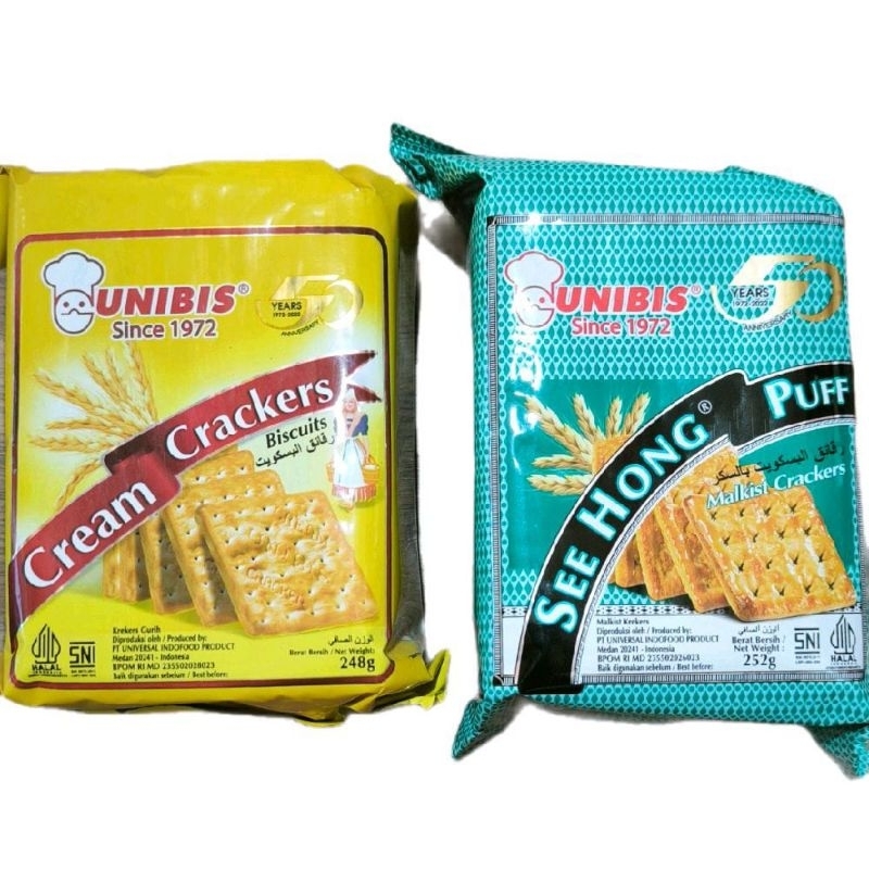 Jual Roti Unibis See Hong Puff dan Crackers | Shopee Indonesia