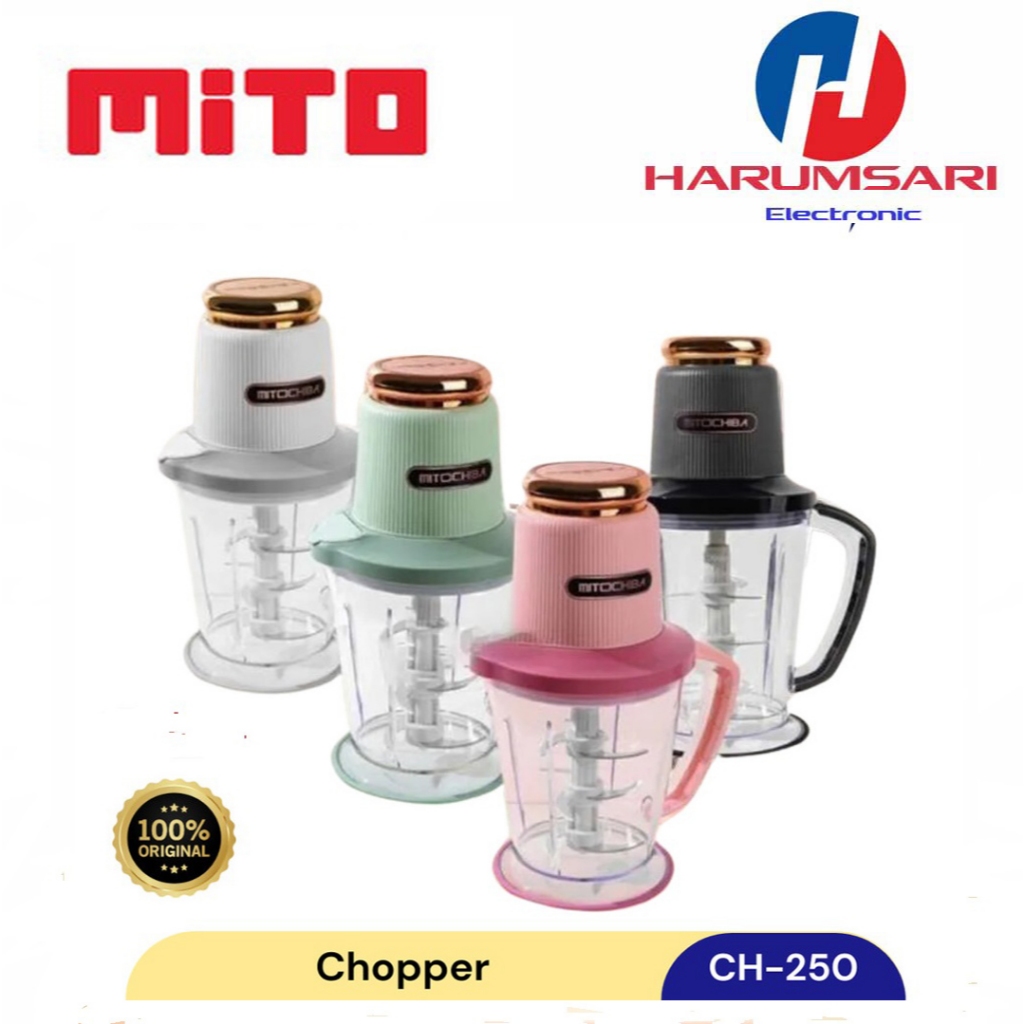 Jual MITOCHIBA Food Chopper/Pelumat Makanan/Bumbu/Daging CH-250 ...