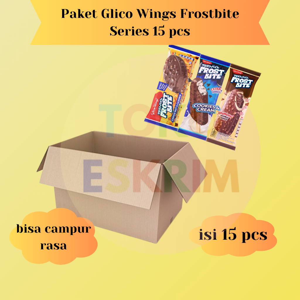 Jual Paket Glico Wings Frostbite Series 15 pcs | Shopee Indonesia