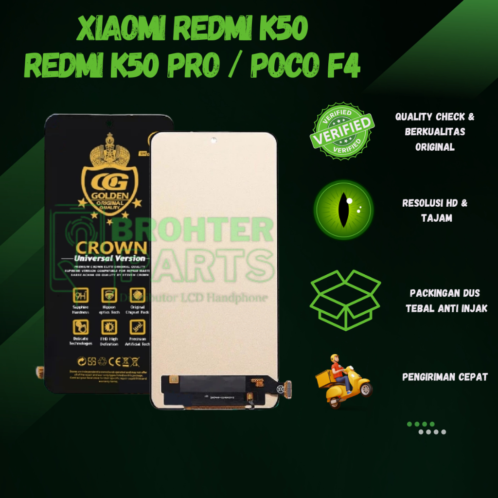 Jual LCD XIAOMI POCO F4 GT / REDMI K50 GAMING TOUCHSCREEN FULLSET ...