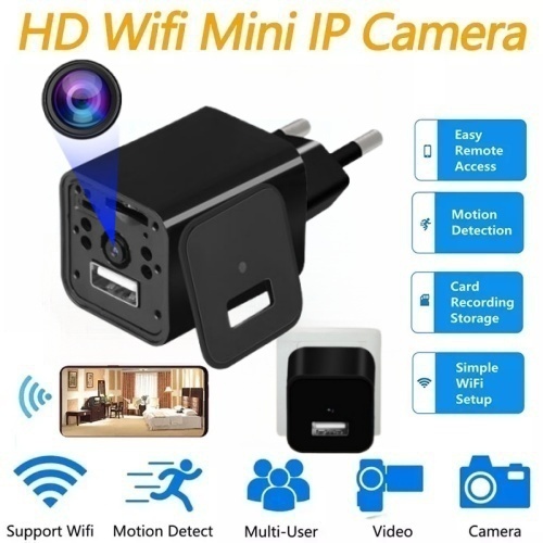 Jual Pengiriman Cepat KAMERA Pengintai IP Wifi Spy MINI Hidden Camera ...