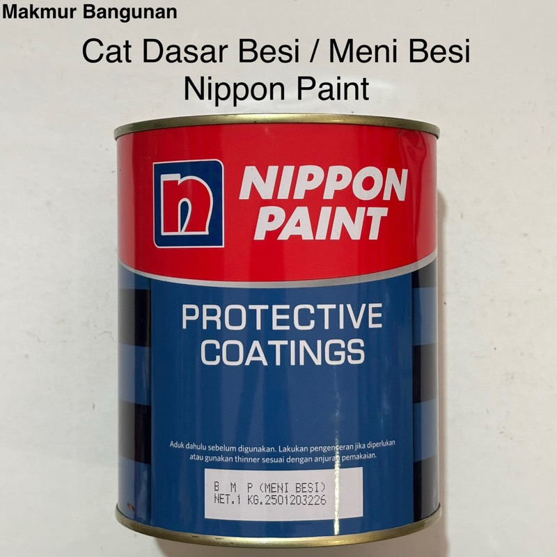 Jual Cat Dasar Besi Anti Karat 1 Kg Nippon Paint | Bodelac Metal Primer ...