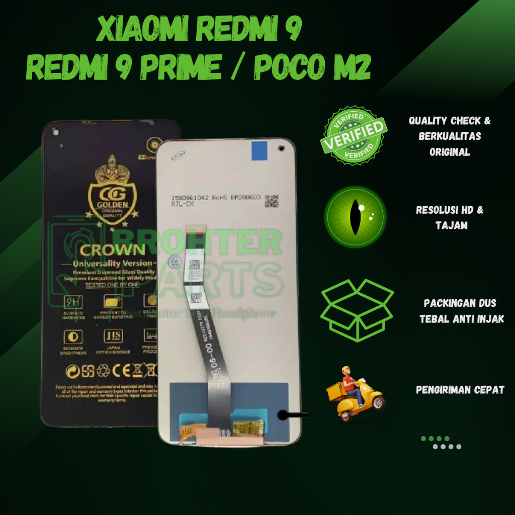 Jual LCD XIAOMI REDMI 9 / REDMI 9 PRIME / POCO M2 TOUCHSCREN FULLSET ...