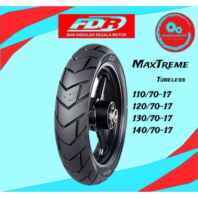 Jual TERMURAH FDR TL MAXTREME Ring 17 Ban MOTOR Tubeless S&K BERLAKU ...