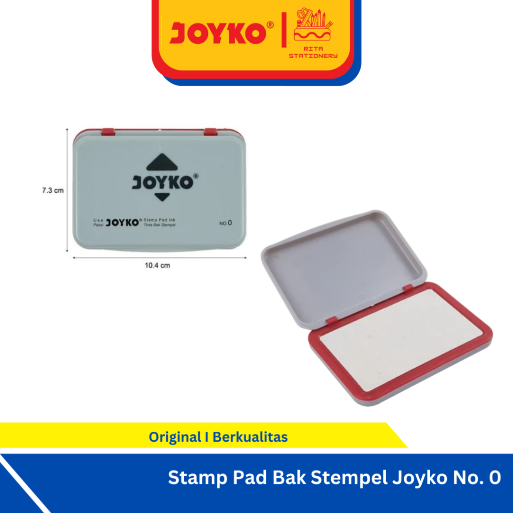 Jual Joyko Stamp Pad No.0 / Bak Stemple Kecil - Satuan | Shopee Indonesia