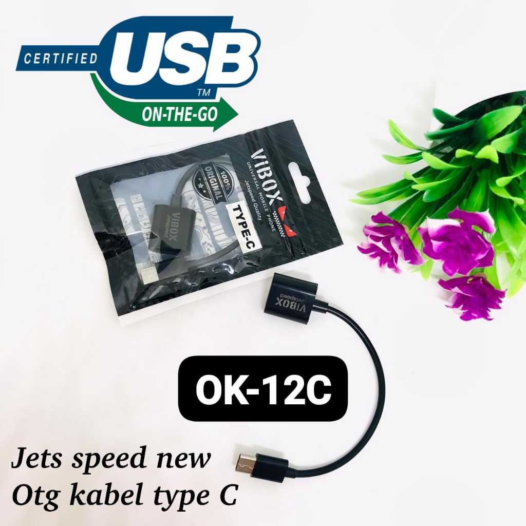 Jual Otg Kabel Usb To Type C Converter Flashdisk Mouse Keyboard DLL ...
