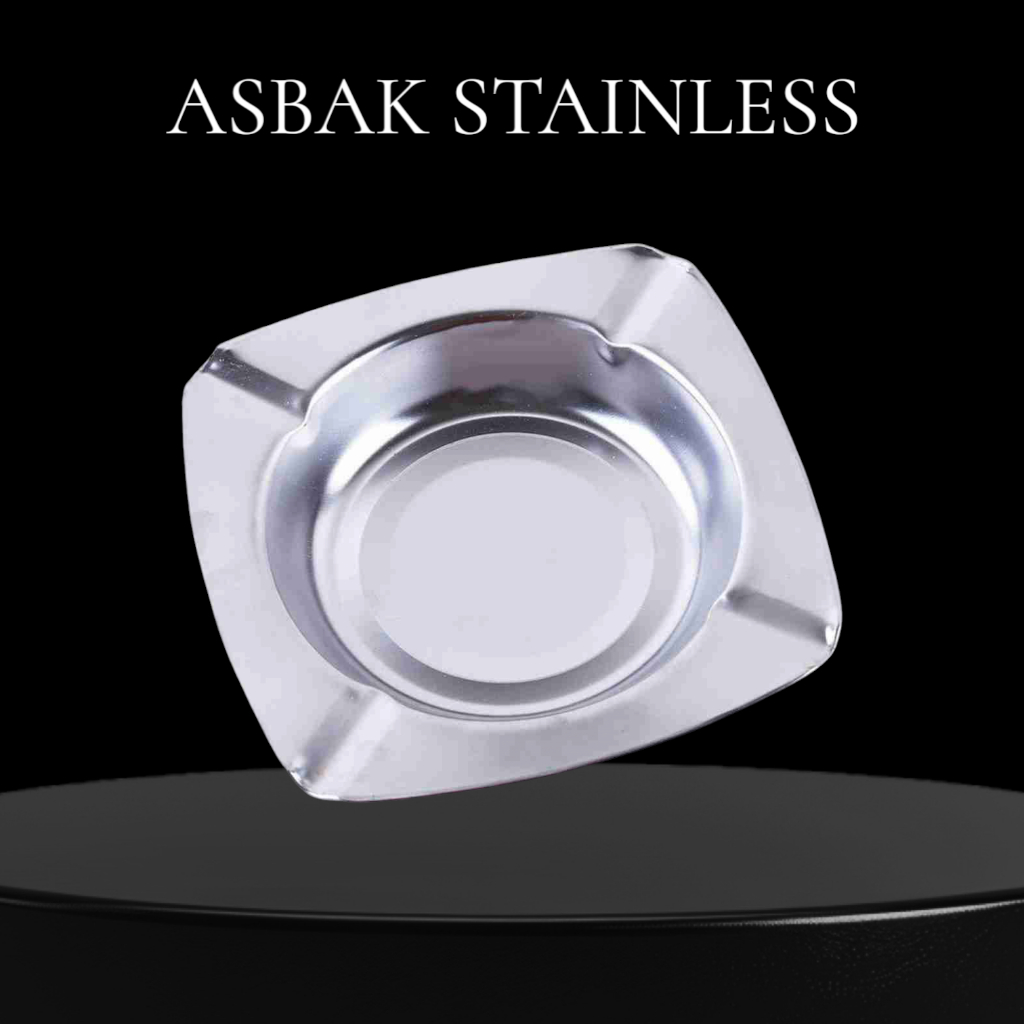 Jual Asbak Stainless Bahan Besi Anti Pecah | Shopee Indonesia