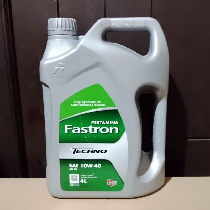 Jual OLI MESIN MOBIL FASTRON TECHNO 4 LITER SAE 10W-40 OLI PELUMAS MESIN MOBIL | Shopee Indonesia